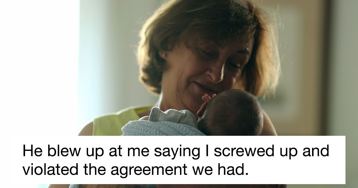 'AITA for not letting my MIL be the first person to hold my baby ...