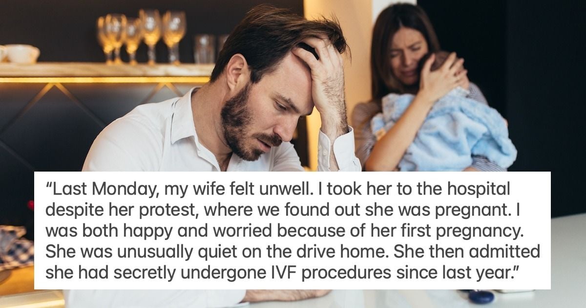 'AITA for wanting a divorce because my wife became a surrogate behind my back?' | Someecards AITA