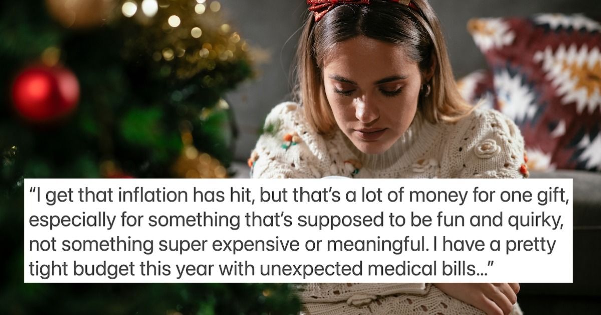 Woman bails on traditional family Christmas gathering over $250 White ...