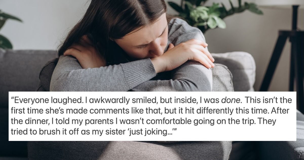 Woman boycotts family trip after 'golden child' sister's comment. AITA ...