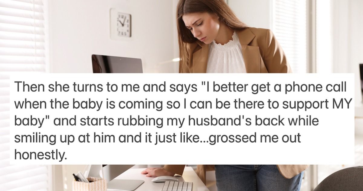 'AITA for not wanting my MIL in the delivery room? She's been acting so weird.' | Someecards AITA