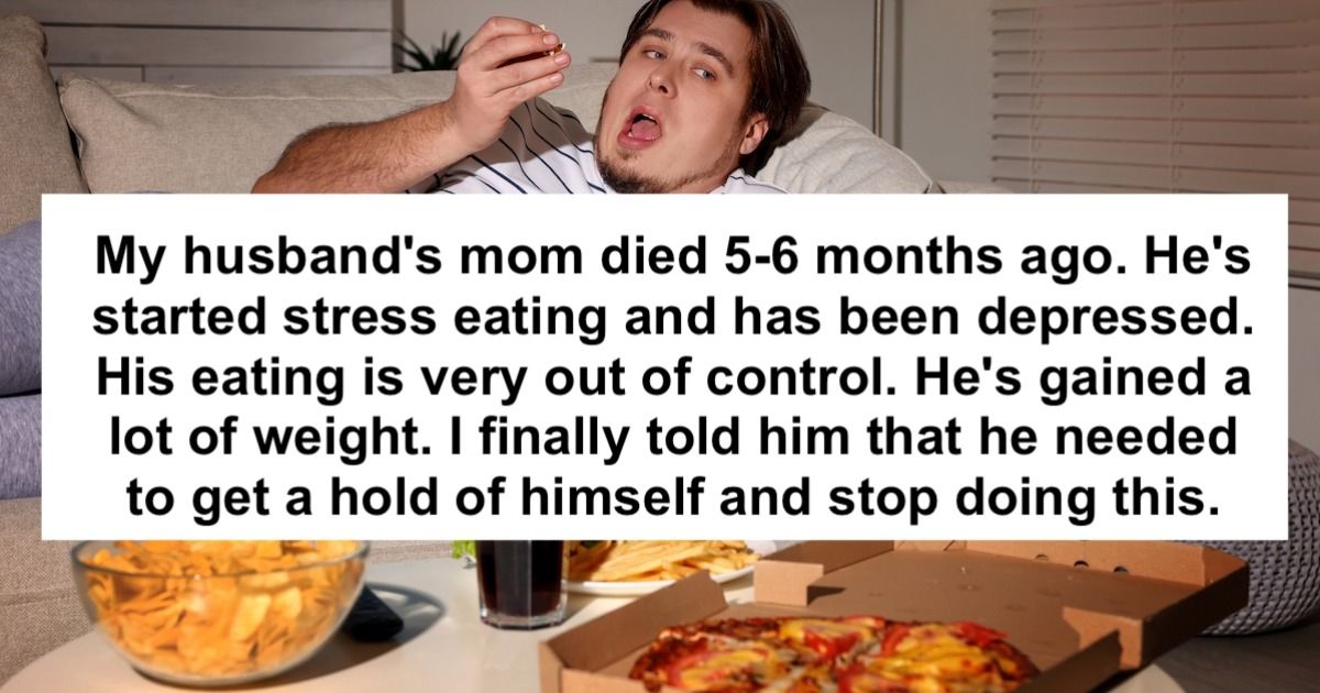 Woman snaps, tells grieving husband to 'get under control' and stop ...