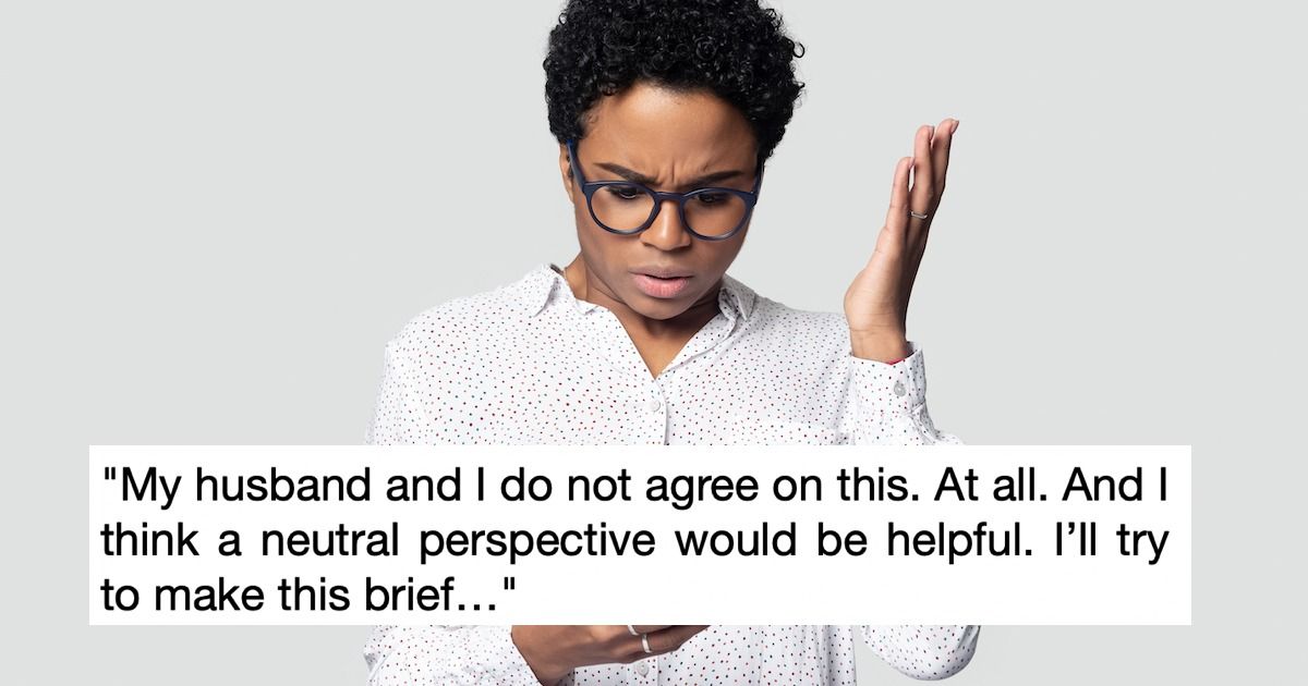 'AITA for suggesting my husband take time off work for our baby ...