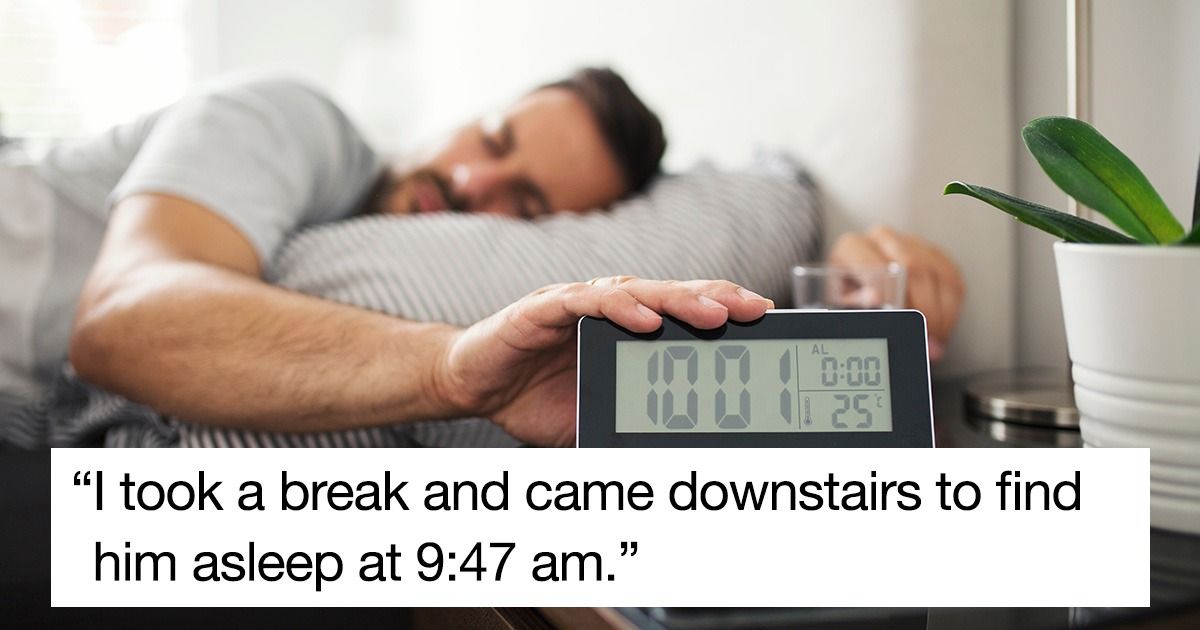 Woman asks if she was wrong to turn off husband's alarm and lie about ...