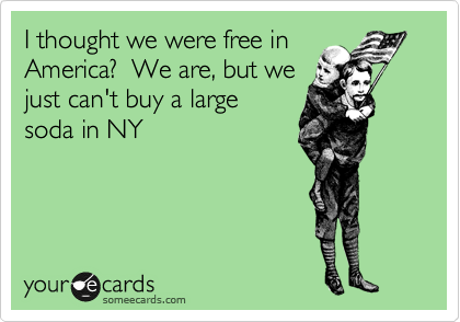 I thought we were free in America? We are, but we just can't buy a ...