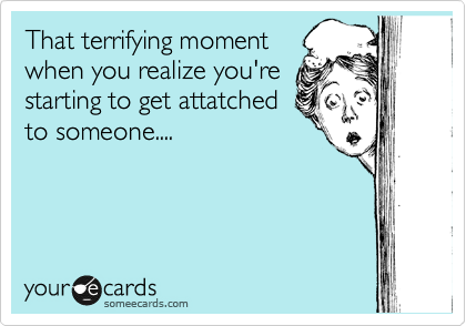 That terrifying moment when you realize you're starting to get ...