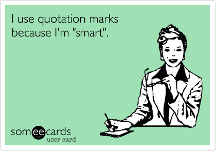 Quotation Marks Meme