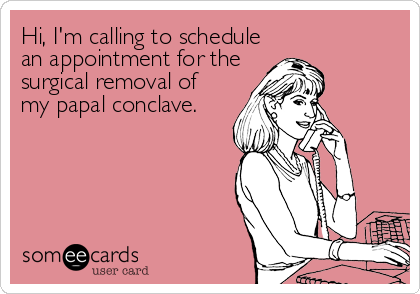 Hi, I'm calling to schedule an appointment for the surgical removal of ...